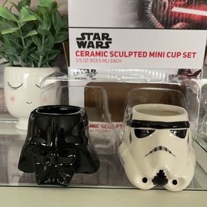 Star Wars | Other | New Disney Star Wars Ceramic Mini Cup Set | Poshmark
